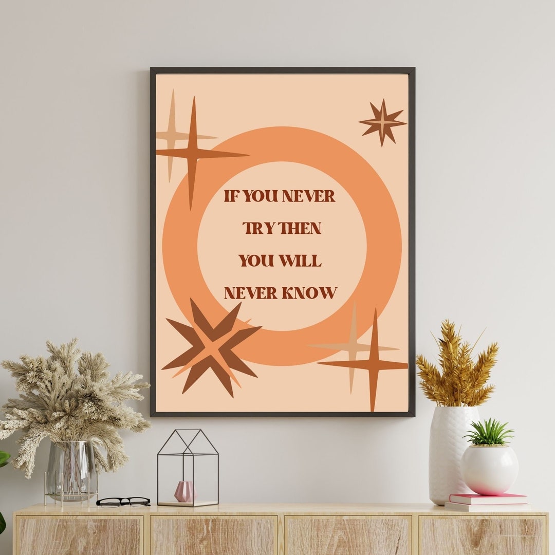 Growth Mindset Classroom Poster, Retro Classroom Quotes, Boho Classroom ...