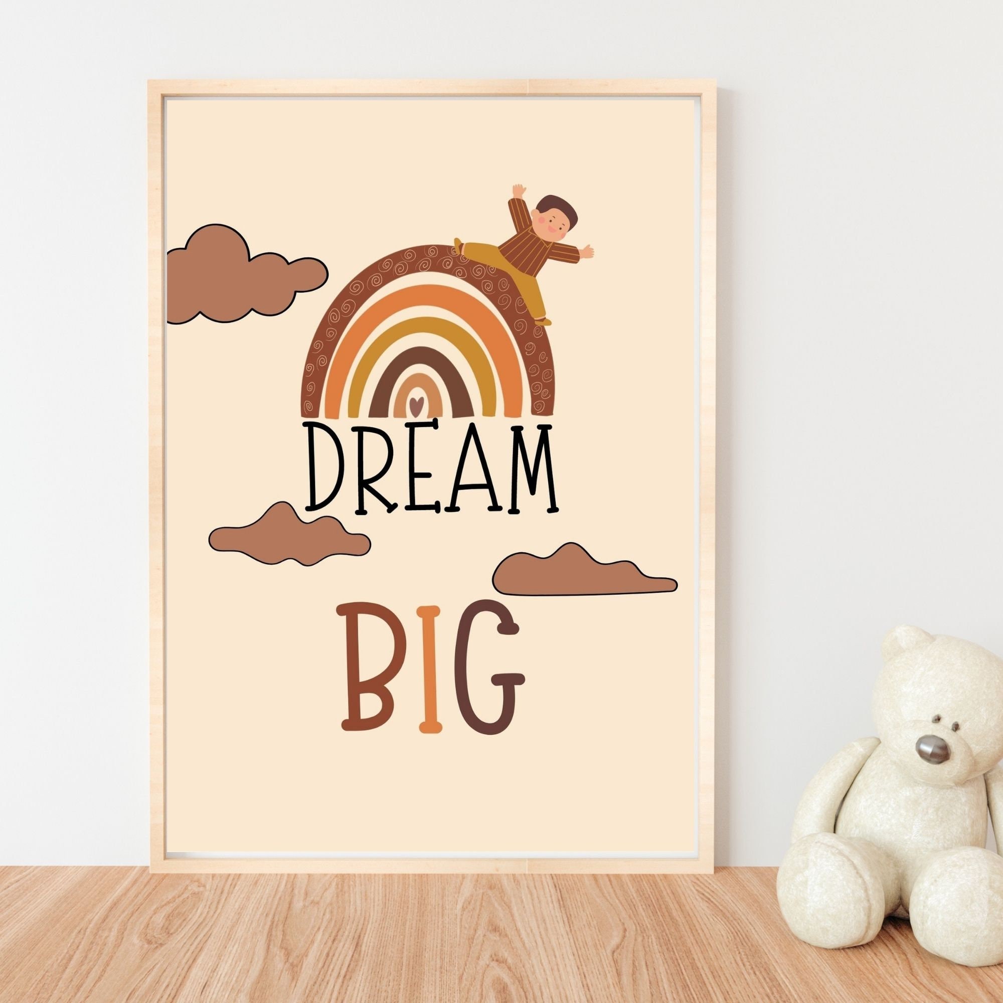 Boho Inspirational Wall Art Classroom Posters Printable Set - Etsy