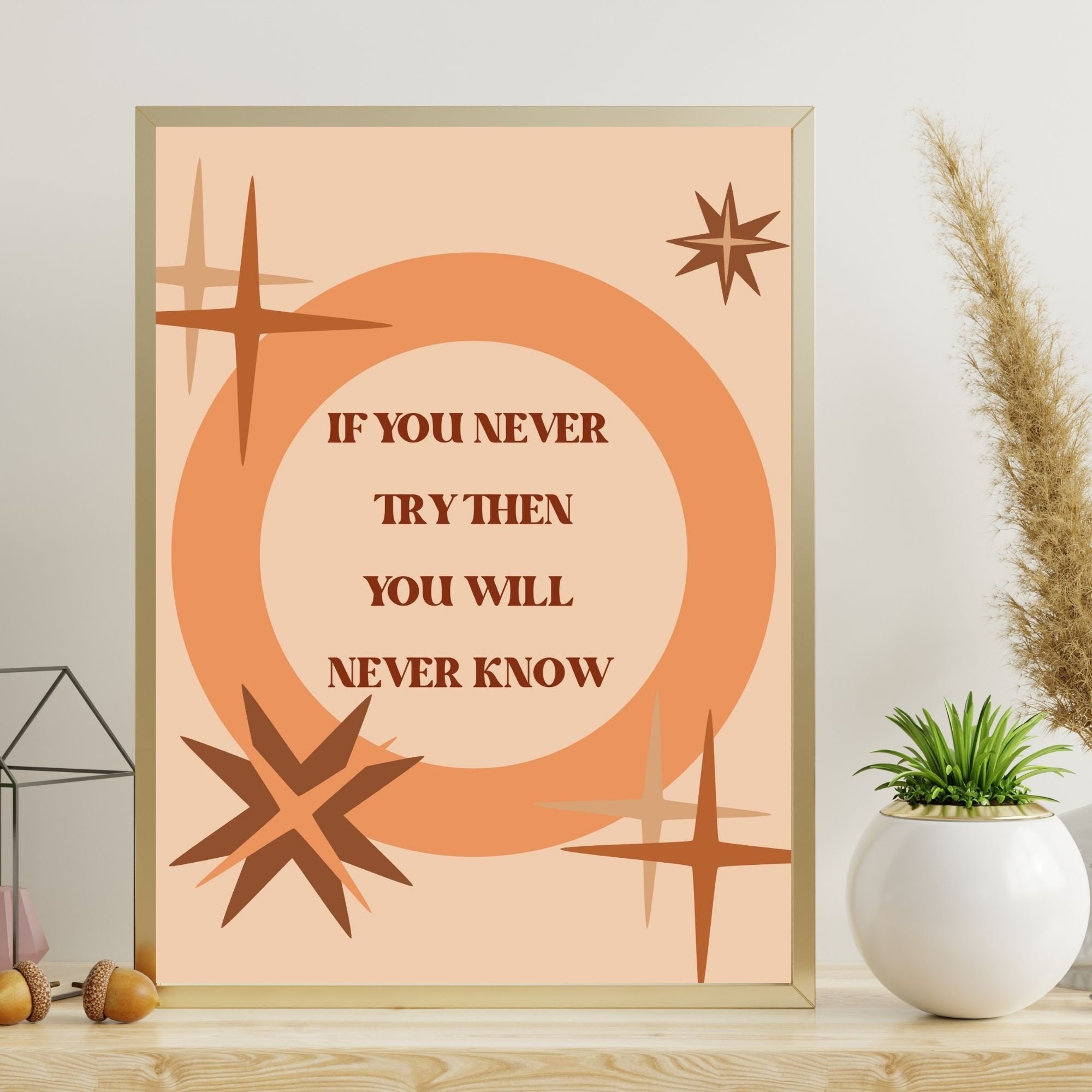 Growth Mindset Classroom Poster, Retro Classroom Quotes, Boho Classroom ...