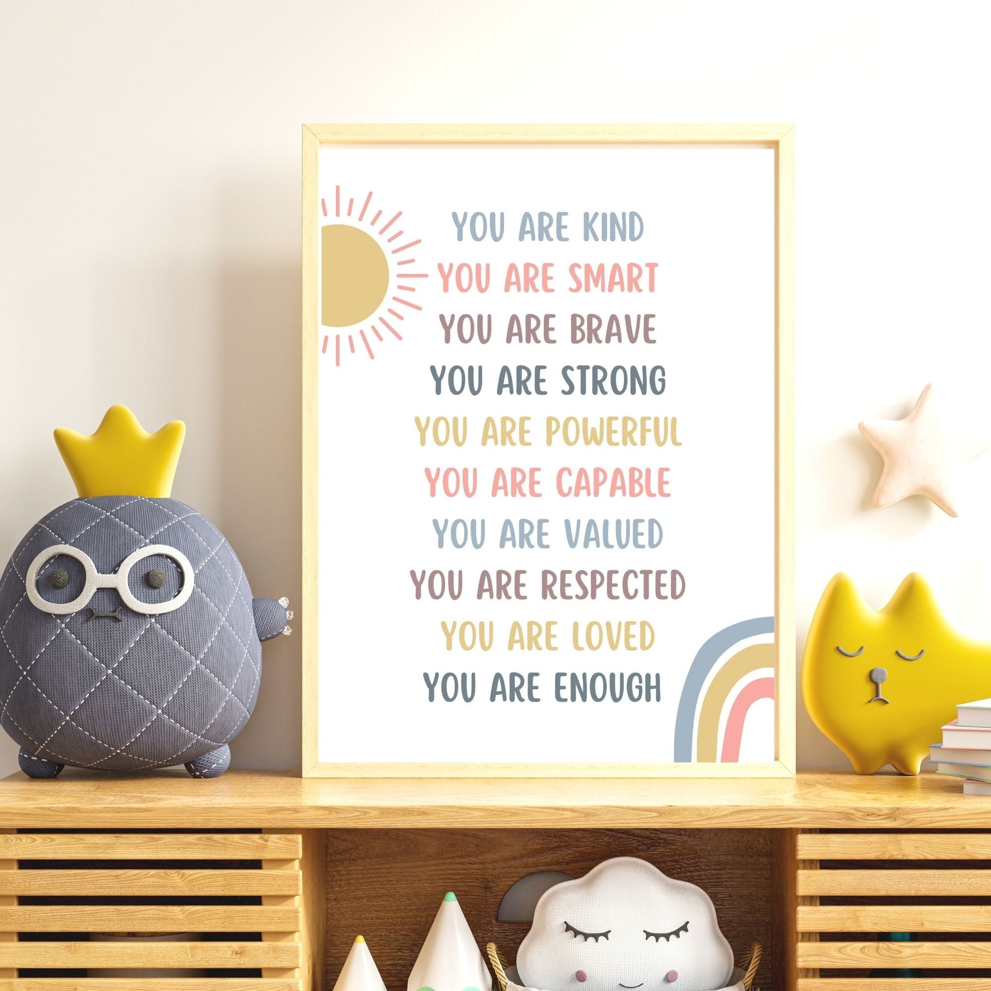 Motivational Poster, Affirmations Poster, Kids Affirmations, School ...