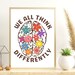 Neurodiversity Brain Art Poster Therapy Office Decor We All - Etsy