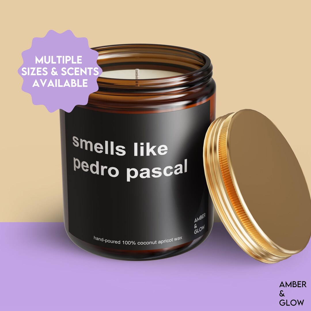 Smells Like Pedro Pascal Candle Celebrity Inspired, Perfect Gift for ...