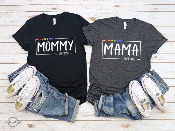 LGBTQ Family Shirt Pride Matching Shirt Lesbian Moms or Gay | Etsy