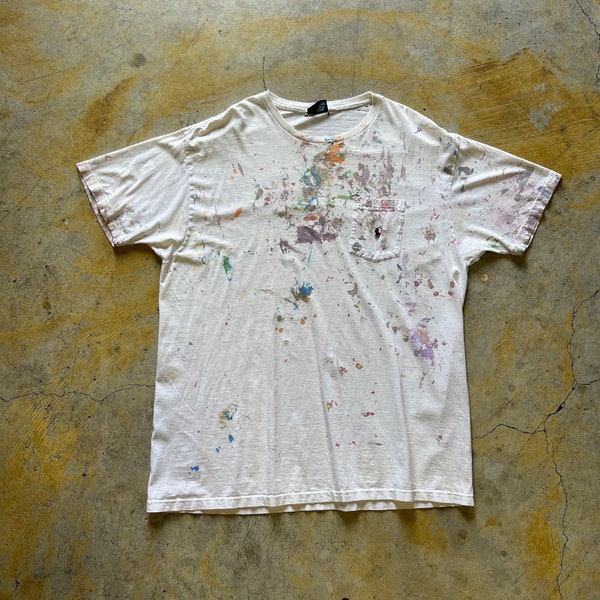 Paint Splatter Shirt - Etsy