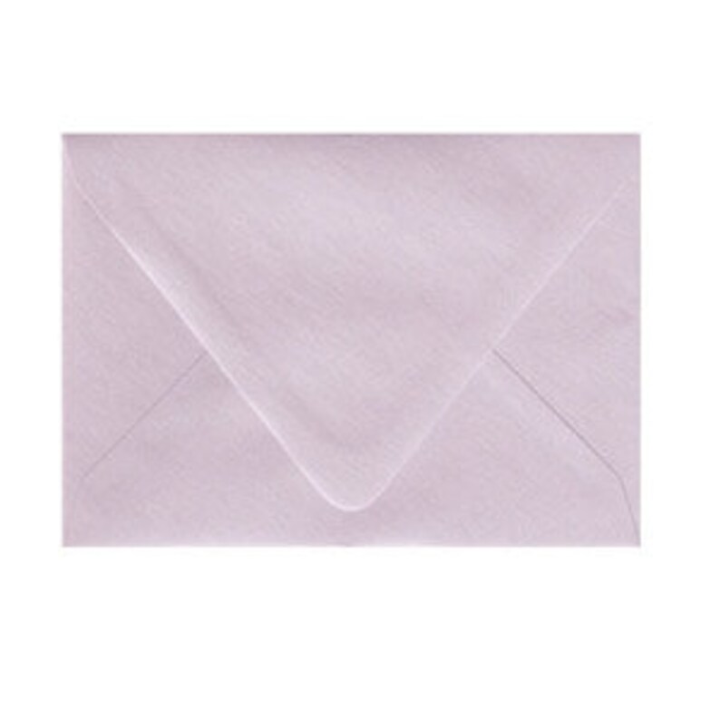 Kunzite Light Purple Metallic Shimmer Premium Envelopes in A7 - Etsy