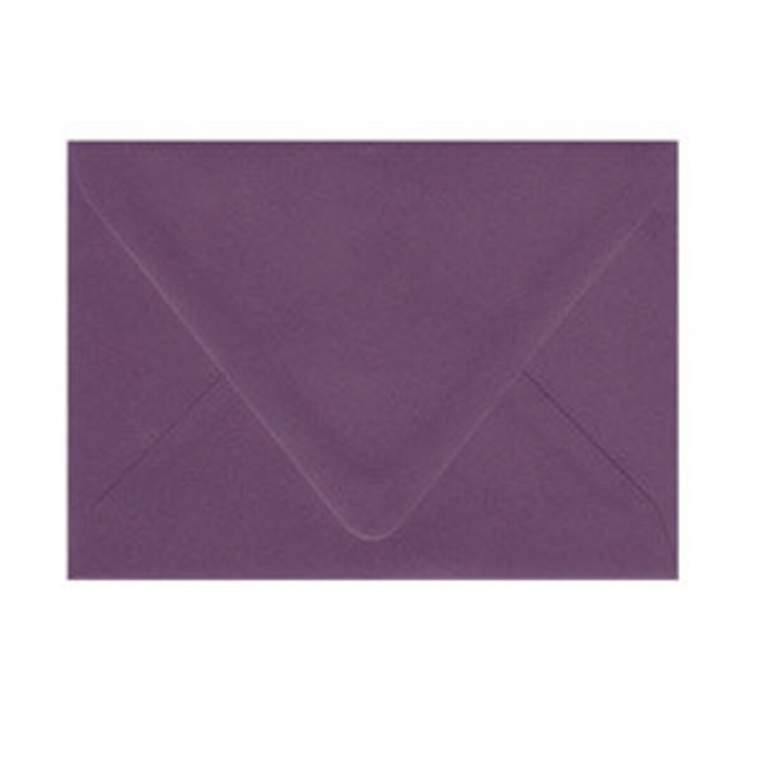 Violette Purple Metallic Shimmer Premium Envelopes in A7, A7+, A7 ...