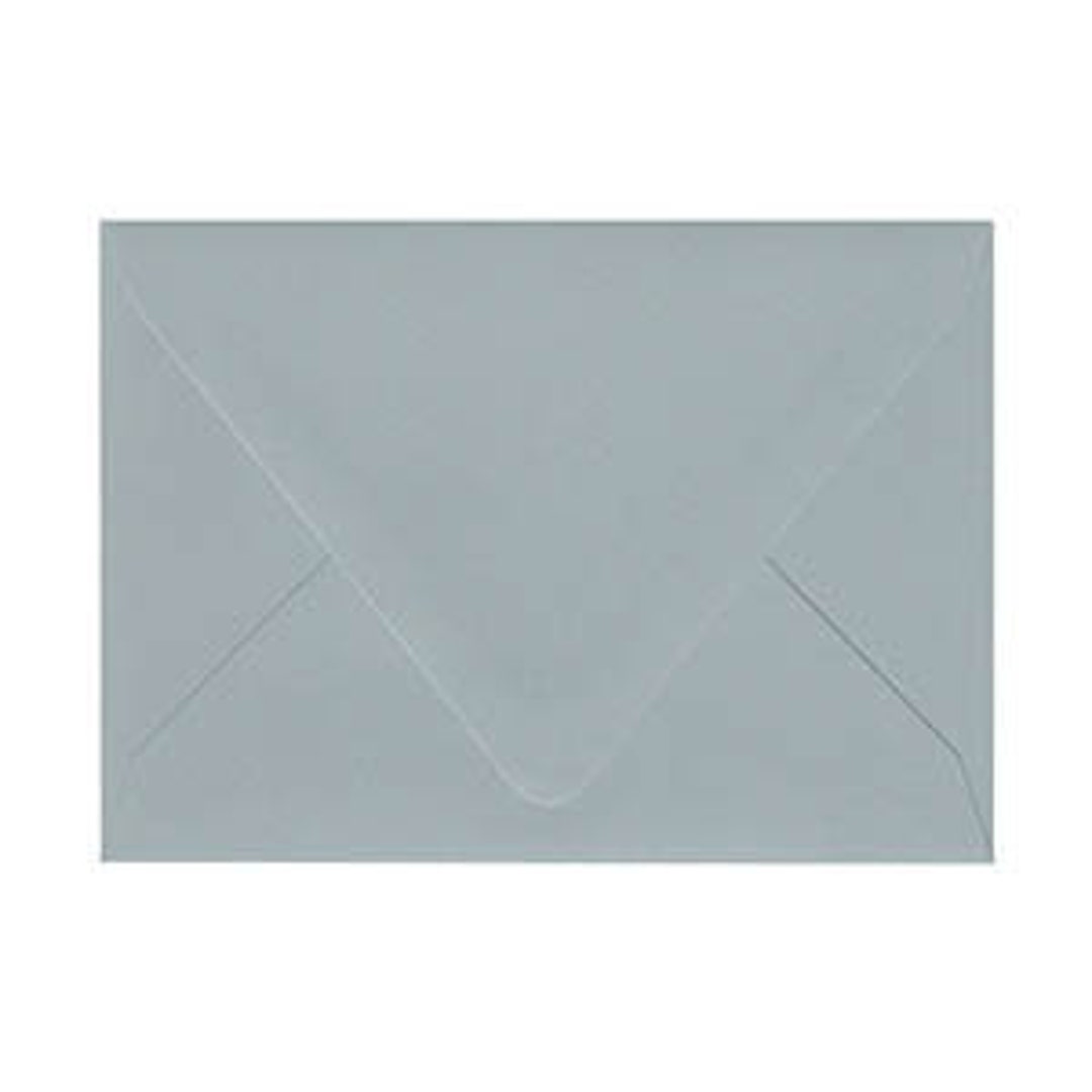 Dusty Blue Matte Smooth Premium Envelopes in A7, A7+, A7++, RSVP (4 Bar ...