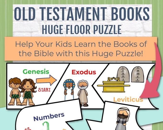 Bible Story Puzzle Timeline - Etsy