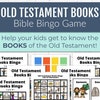 Old Testament Books of the Bible Puzzle, Bible Game for Kids Floor ...