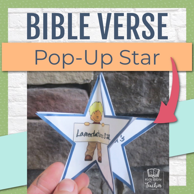 Memory Verse Activities for Kids, Bible Printables, Kids Bible Study ...