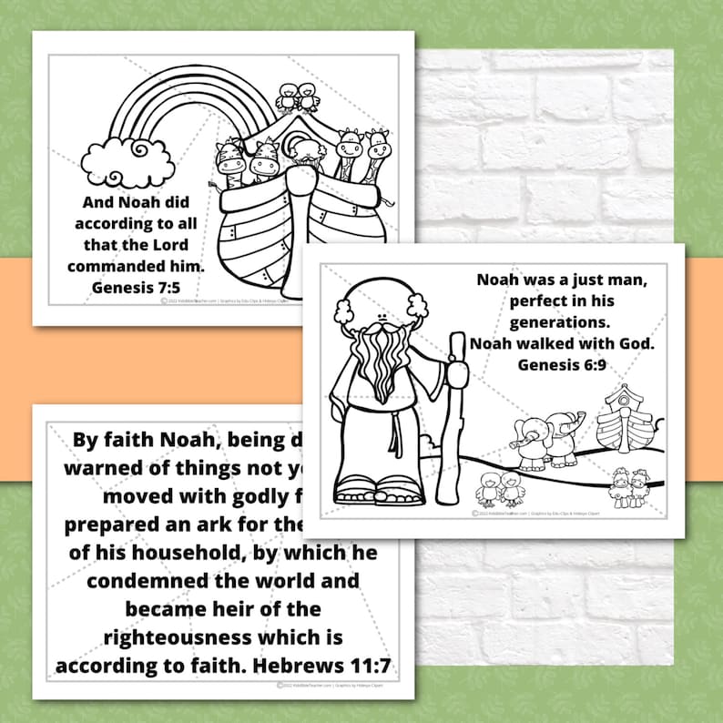 Noah's Ark Bible Lesson, Elementary Homeschool Noah Old Testament ...