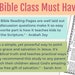 Kids Bible Study, Youth Bible Reading Plan, Printable Homeschool ...