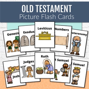 Books of the Bible Memory Card Game Printable - Etsy Canada