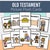 Old Testament Books of the Bible Kids Flash Cards, Bible Verse Learning ...