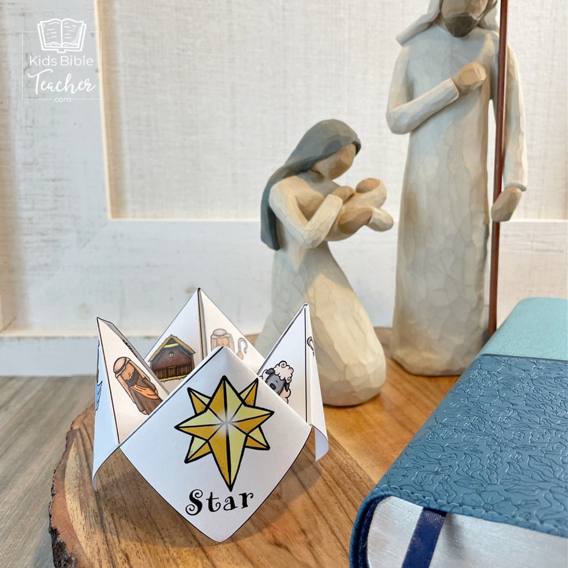 Jesus Birth Bible Craft Activity Christmas Church Sunday - Etsy