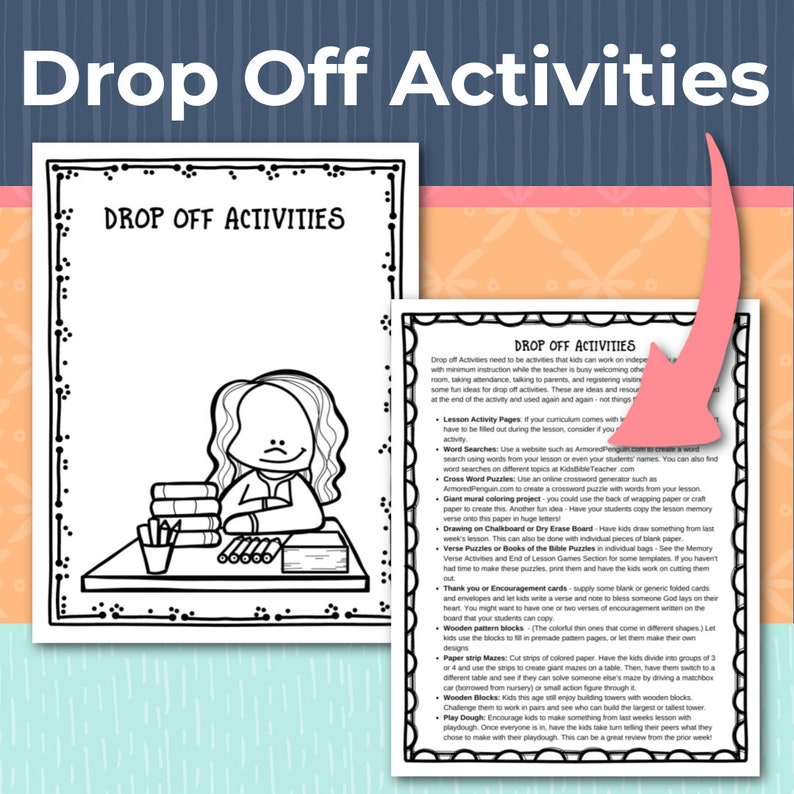 Bible Teacher's Resource Bundle for 3rd 4th Grade, Third & Fourth Grade ...