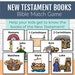 Bible Story Memory Game, Bible Story Teaching Craft, Kids Bible Study ...