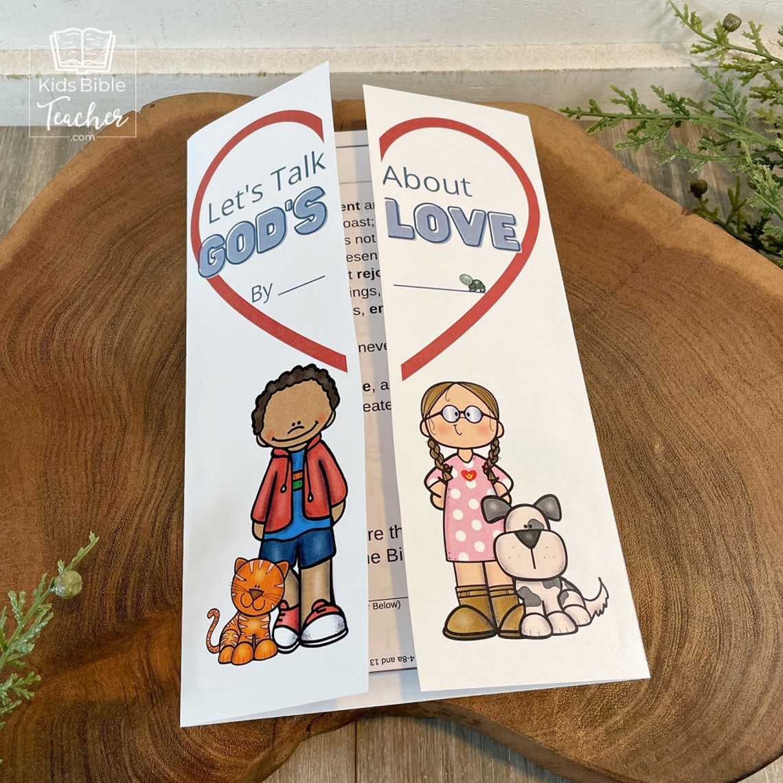Valentine's Day Bible Craft Activity Notebook, God's Love Bible ...