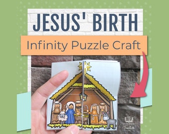 Story of Jesus Birth Bible Study for Kids, Nativity Christmas Bible ...