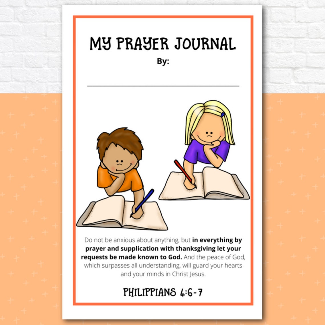 Prayer Journal Pages for Elementary Kids Sermon Notes Church Worship ...