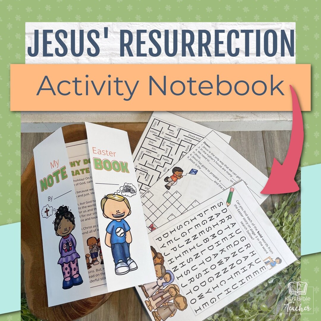 Easter Bible Craft Activity, Resurrection Sunday School Craft, Easter ...