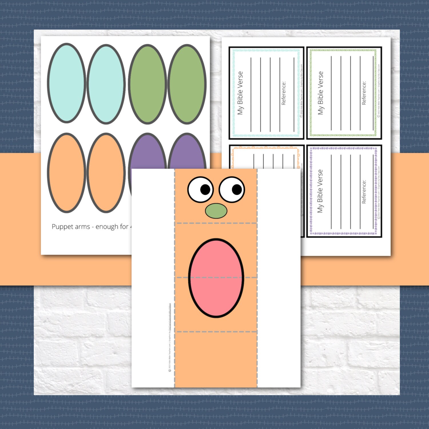 Bible Memory Verse Craft, Bible Study Preschool Craft, Early Elementary ...