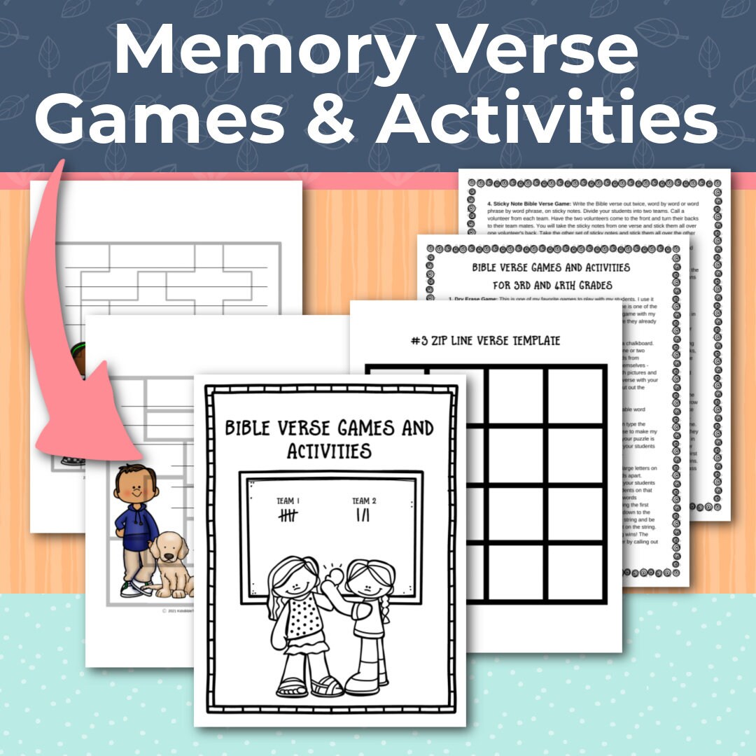 Bible Teacher's Resource Bundle for 3rd 4th Grade, Third & Fourth Grade ...