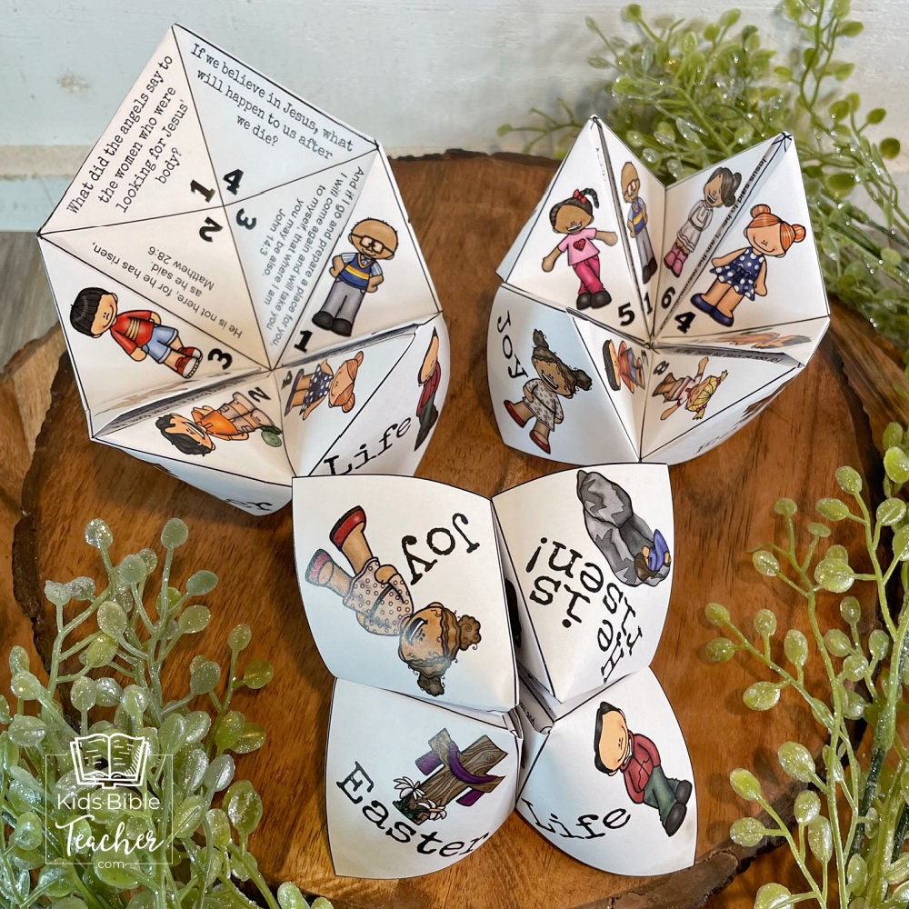 Easter Bible Craft Activity, Resurrection Sunday School Craft, Easter ...