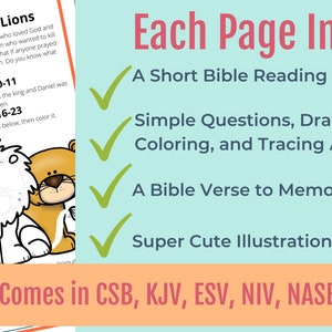 Prayer Journal Pages for Preschool Young Kids Sermon Notes Church ...