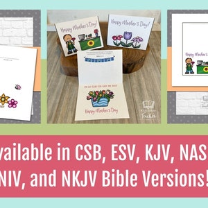 Mother's Day Cards for Kids, Printable Mother's Day Gift for Children ...