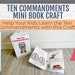 10 Commandments Craft Bible Study Children Sunday (Instant Download) - Etsy