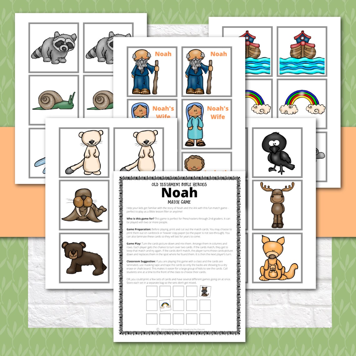 Noah's Ark Bible Lesson, Elementary Homeschool Noah Old Testament ...