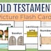 Old Testament Books of the Bible Kids Flash Cards, Bible Verse Learning ...