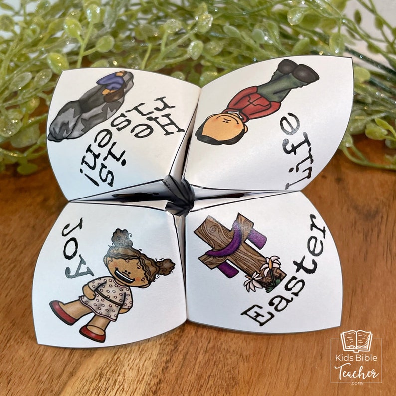 Easter Bible Craft Activity, Resurrection Sunday School Craft, Easter ...