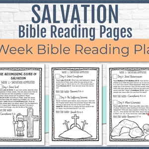 Kids Bible Study, Youth Bible Reading Plan, Printable Homeschool ...