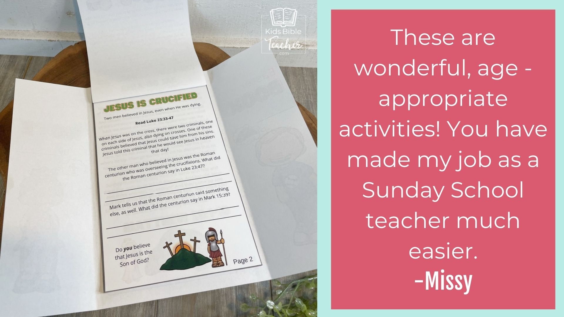 Easter Bible Craft Activity, Resurrection Sunday School Craft, Easter ...