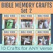 Memory Verse Activities for Kids, Bible Printables, Kids Bible Study ...