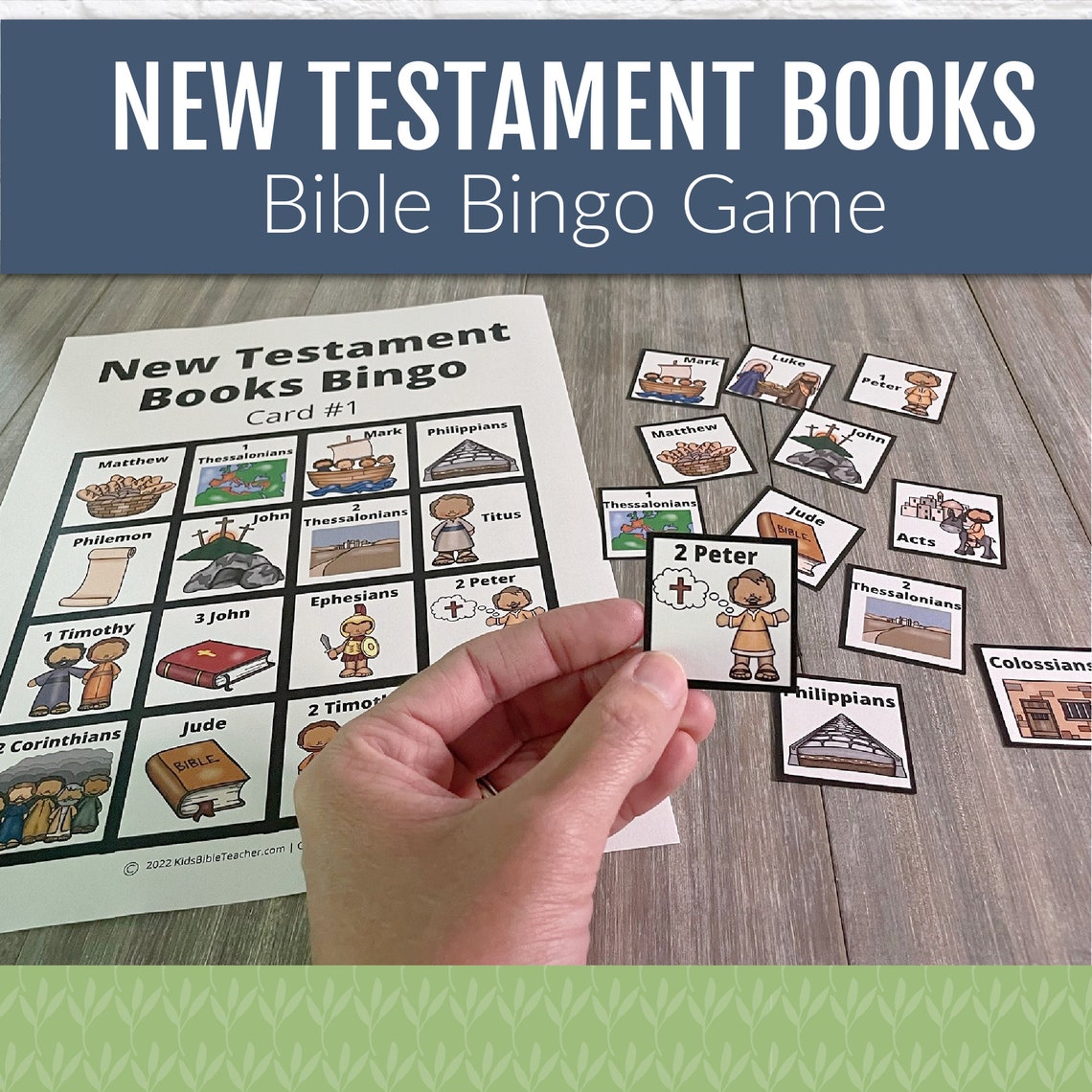 Bible Games Bingo, Bible Study Games, Bible Trivia, New Testament Game ...
