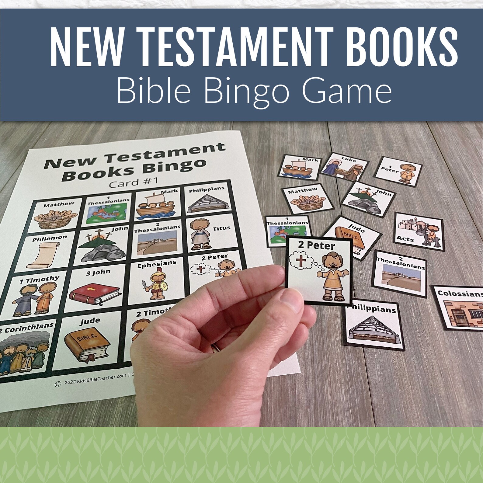 Bible Games Bingo, Bible Study Games, Bible Trivia, New Testament Game ...