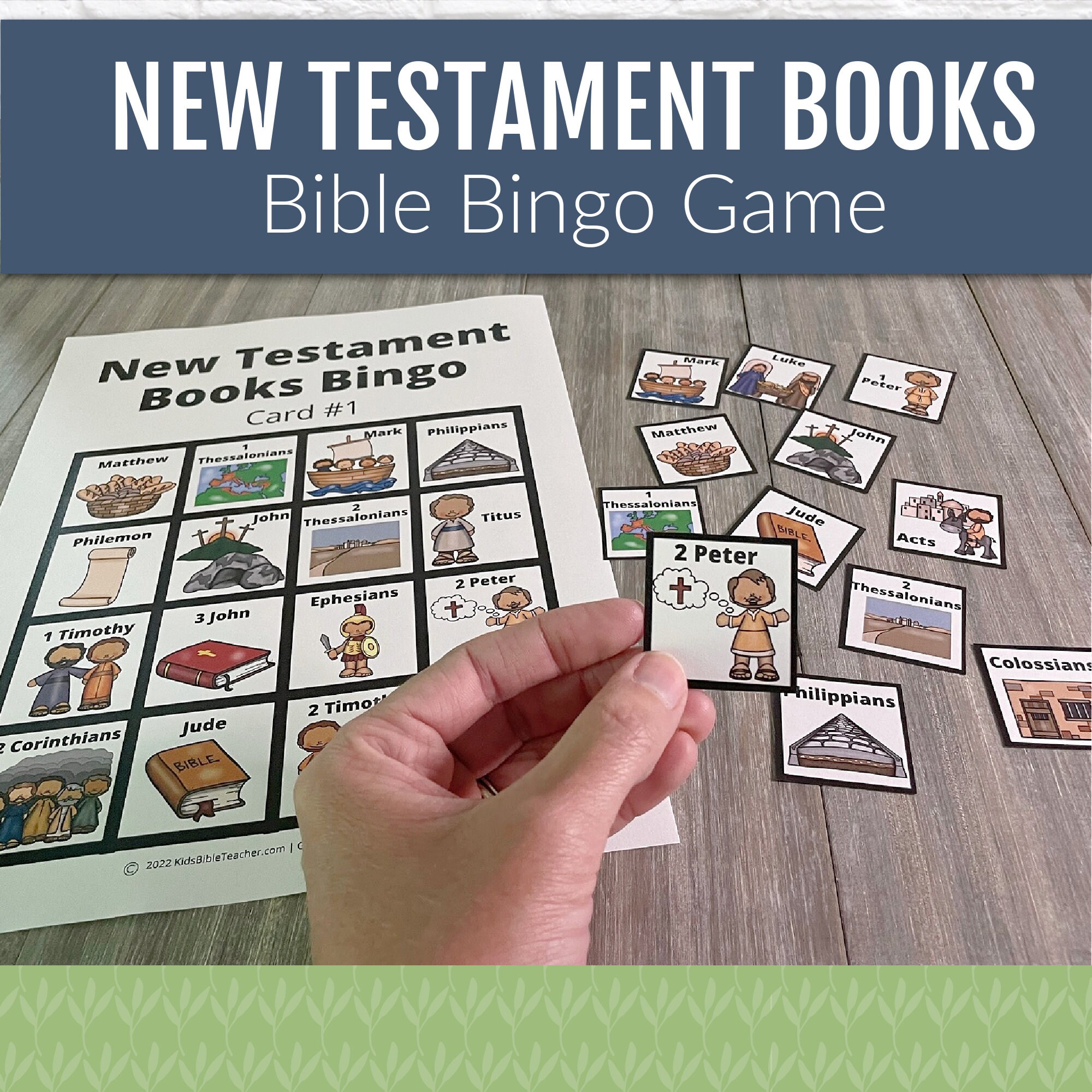 Bible Games Bingo, Bible Study Games, Bible Trivia, New Testament Game ...