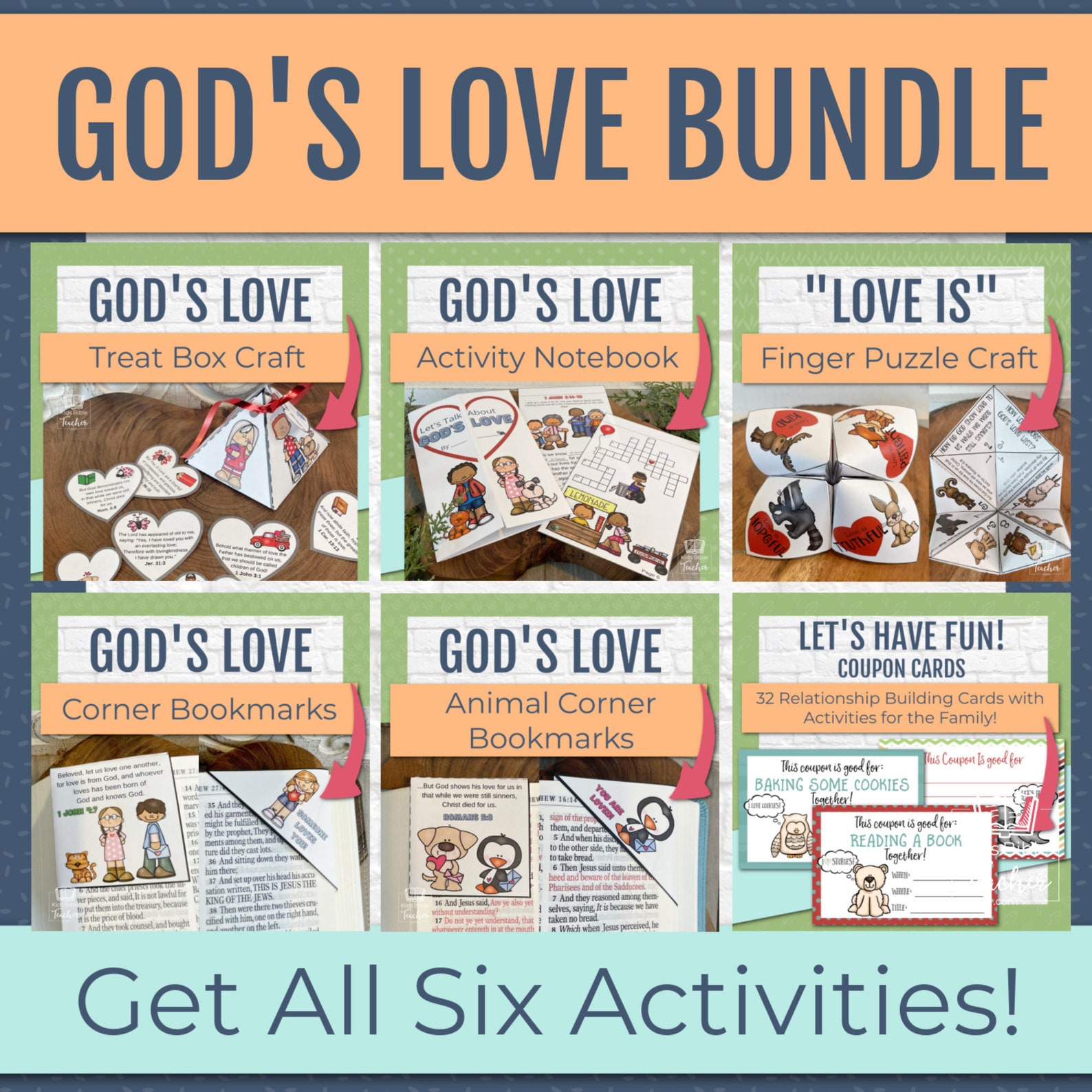 God's Love Bible Study for Kids, Valentine's Day Bible Church ...