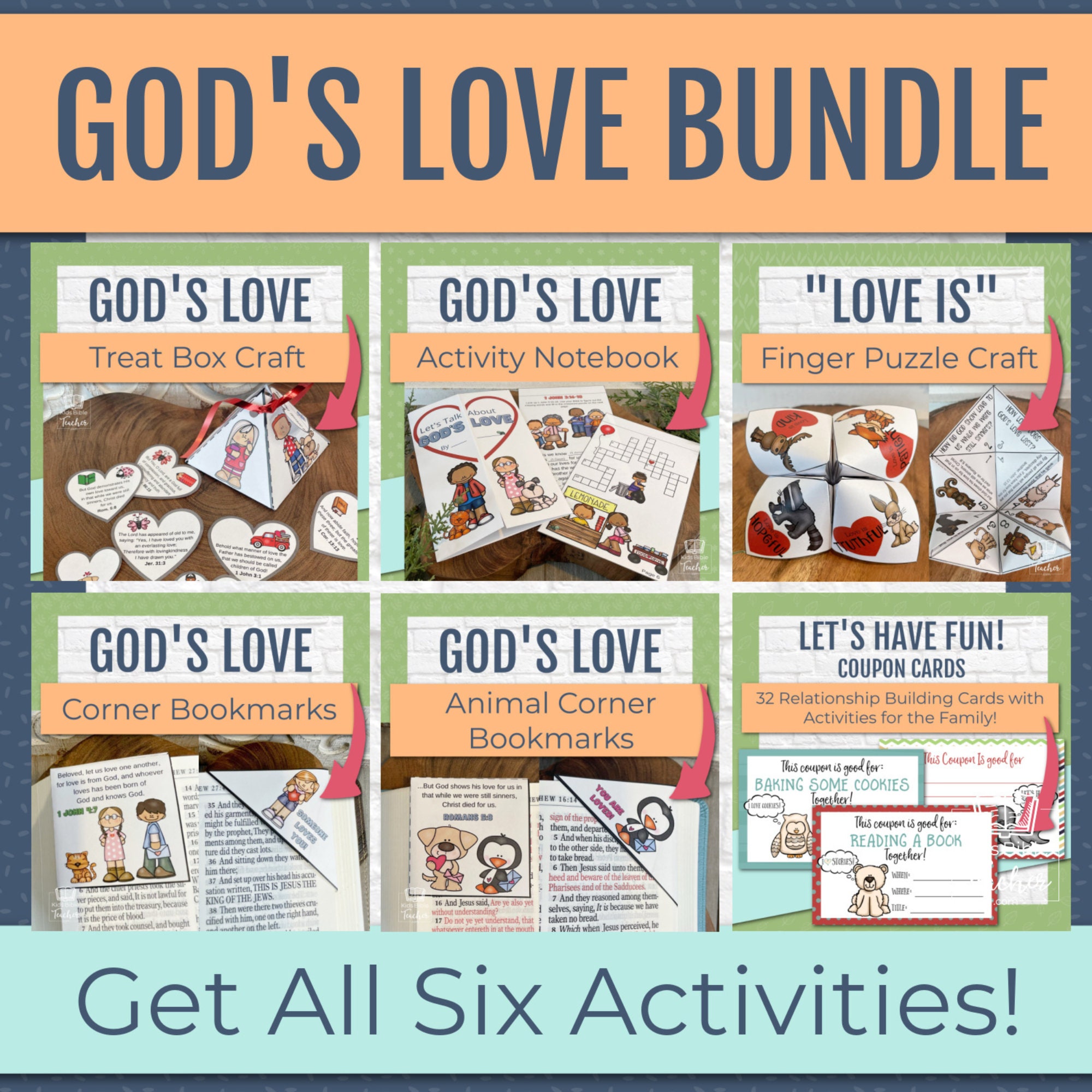 God's Love Bible Study for Kids, Valentine's Day Bible Church ...