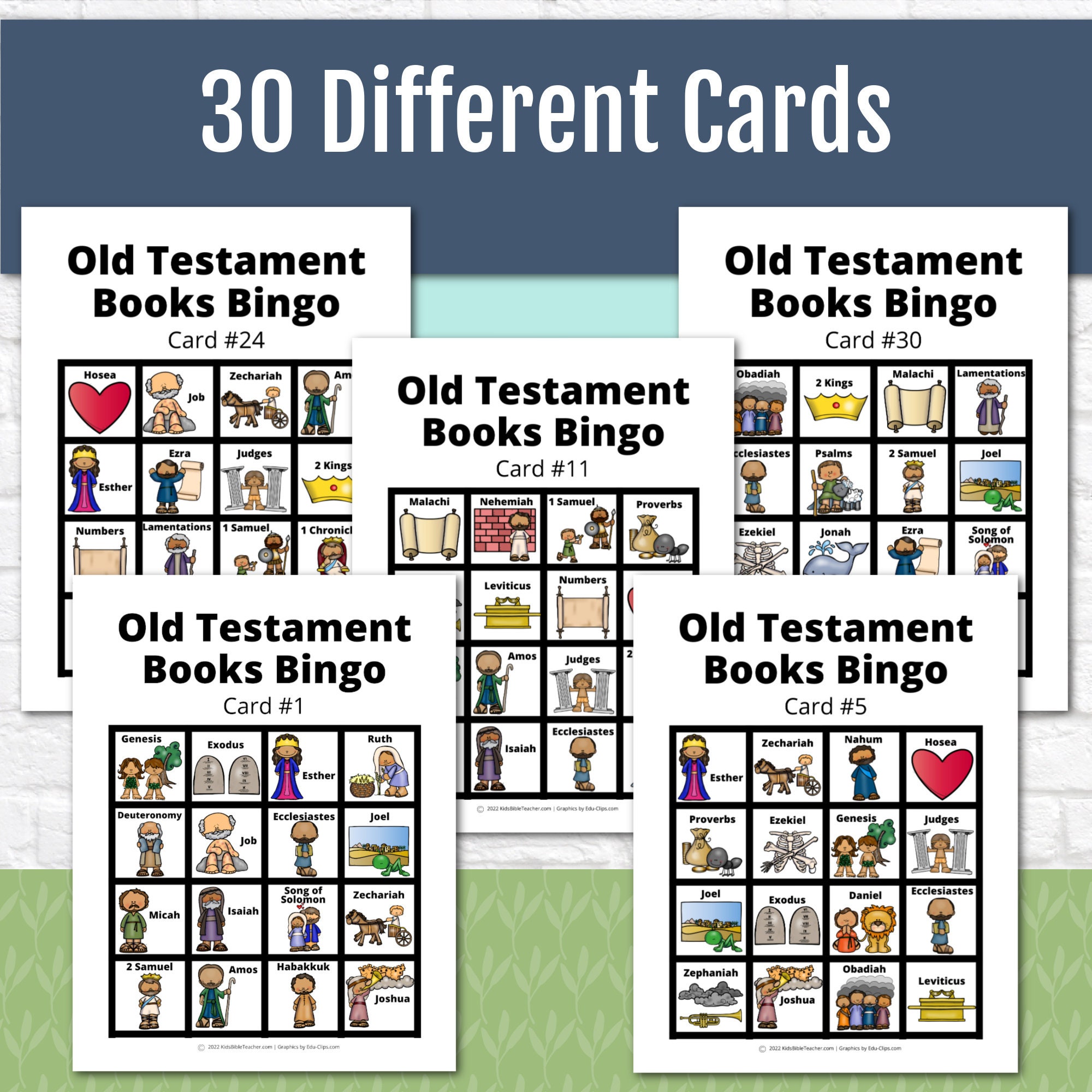 Bible Games Bingo, Bible Study Games, Bible Trivia, Old Testament Game ...