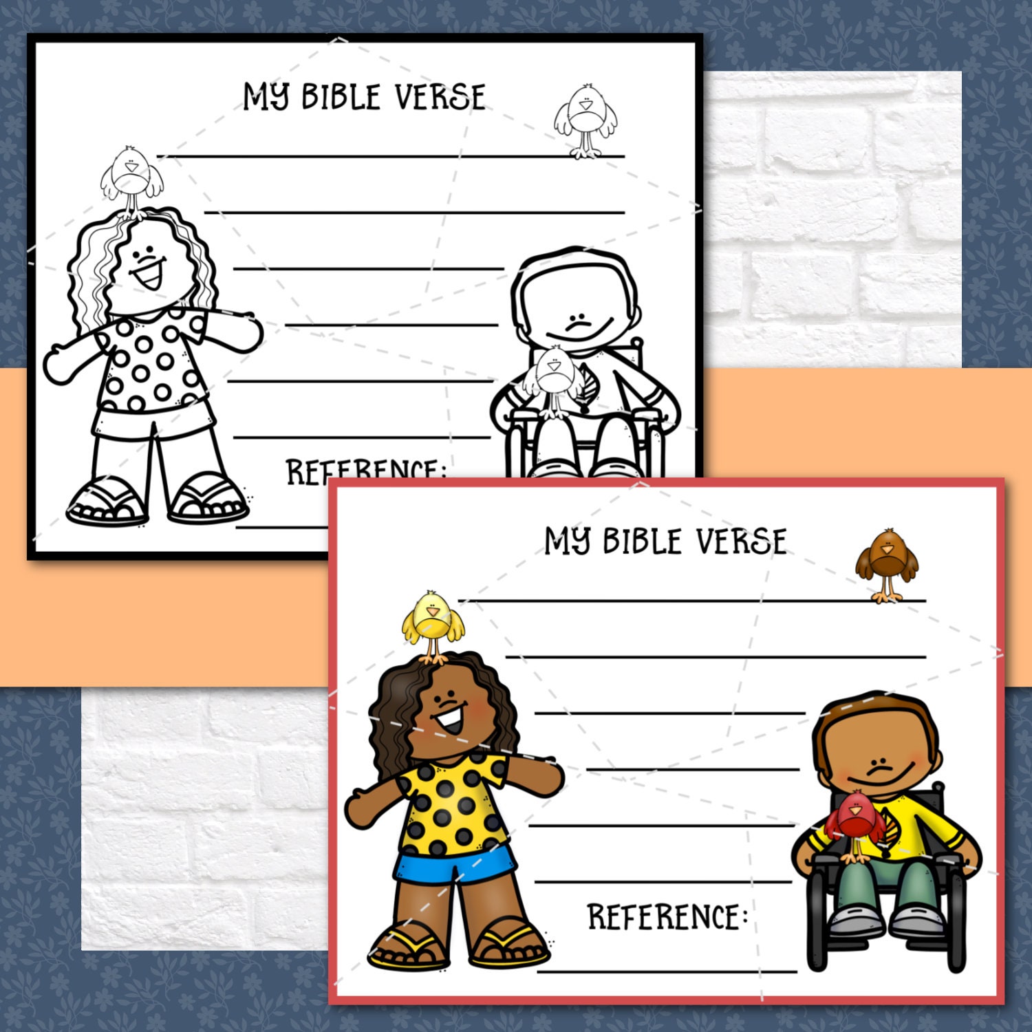 Bible Memory Verse Craft, Bible Verse Flashcards, Kids Bible Study ...