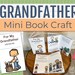 Grandfather Mini Book Craft With Bible Verses, Grandparents Day ...