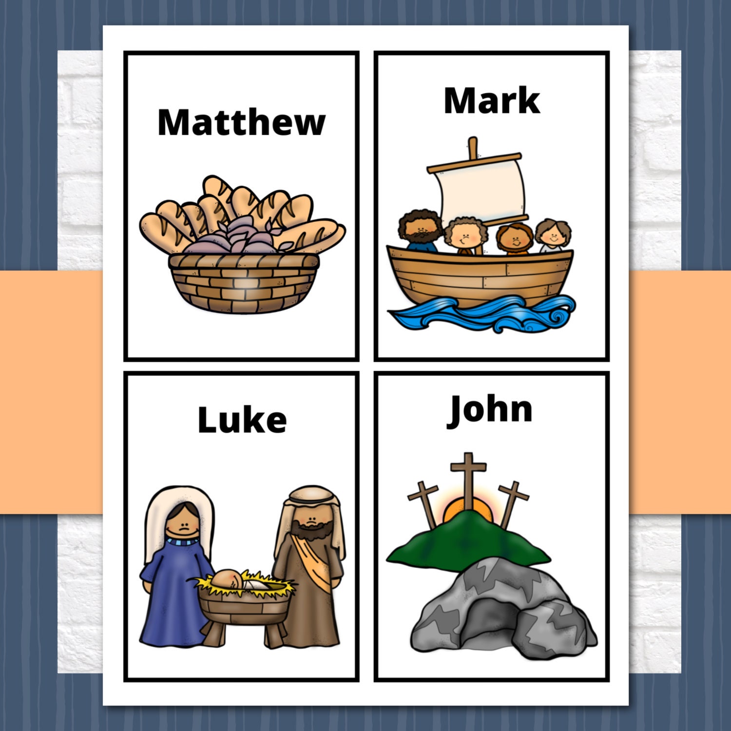 Bible Games Bingo, Bible Study Games, Bible Trivia, New Testament Game ...