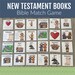 New Testament Bible Matching Game, Bible Elementary Sunday School ...