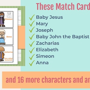 Jesus' Birth Bible Match Game, Nativity Christmas Bible Memory Game ...