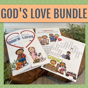 God's Love Bible Study for Kids, Valentine's Day Bible Church ...