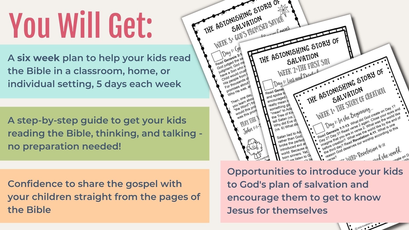 Kids Bible Study, Youth Bible Reading Plan, Printable Homeschool ...